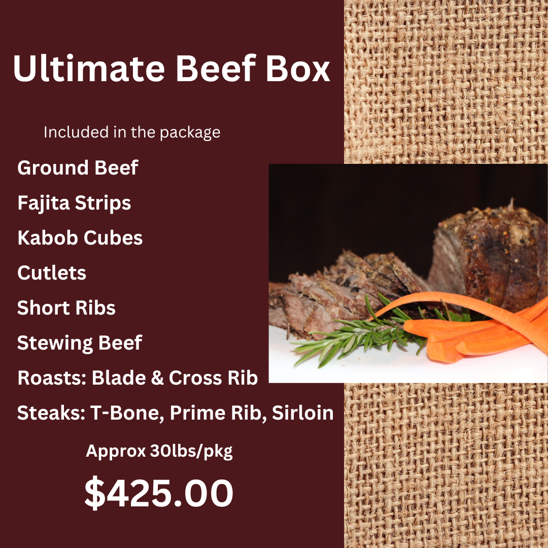 Ultimate Beef Box | Misty Creek Homestead